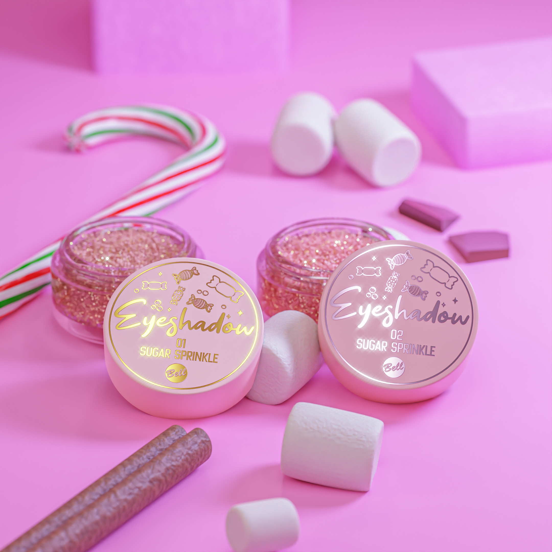 CANDY SHOP Eyeshadow 2 02 | OCZY \ PIGMENTY \ BELL PROMOCJA \ PROMOCJA ...