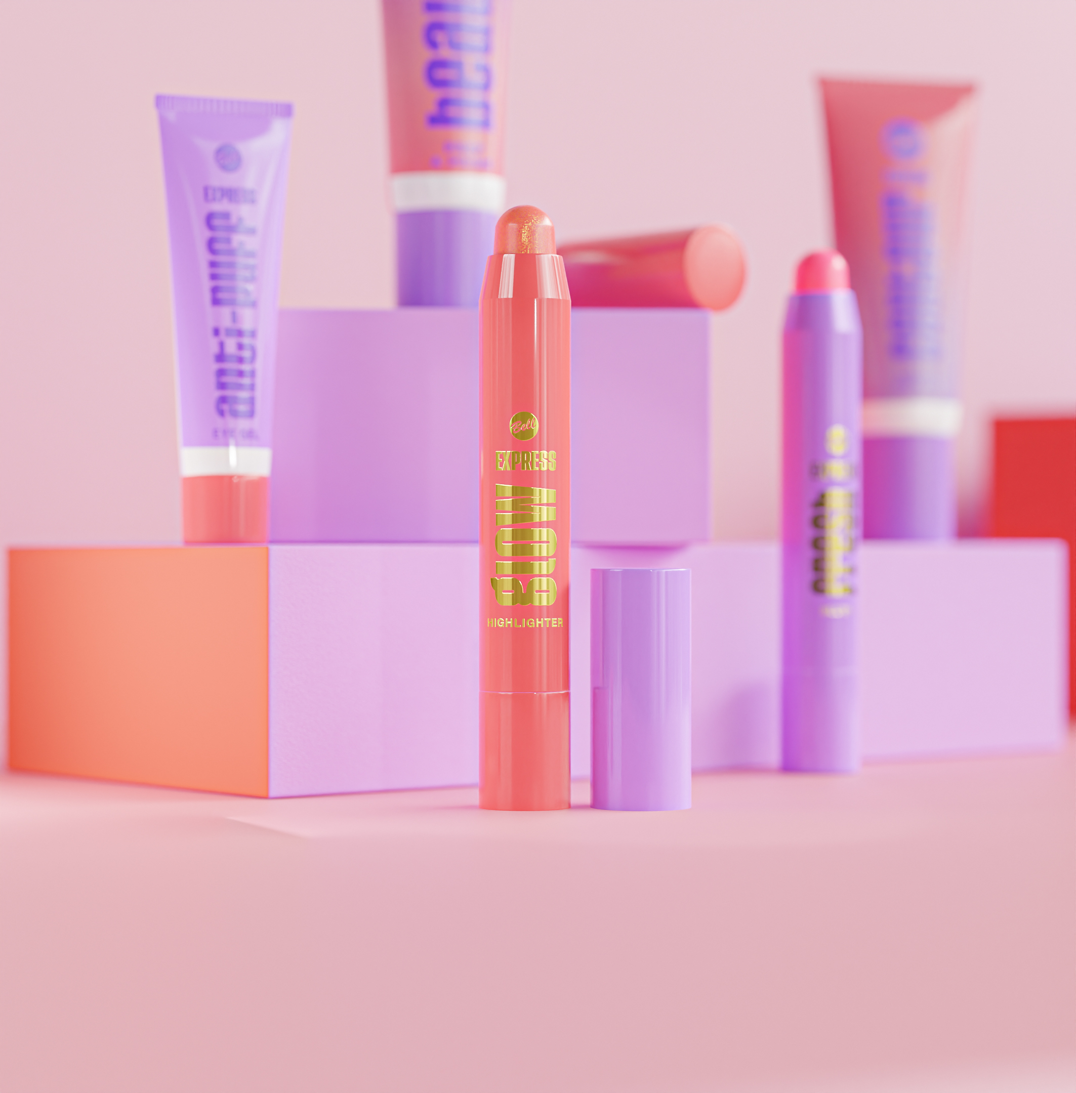 EXPRESS GLOW HIGHLIGHTER | TWARZ \ ROZŚWIETLACZE \ BELL EXPRESS LATO Z ...