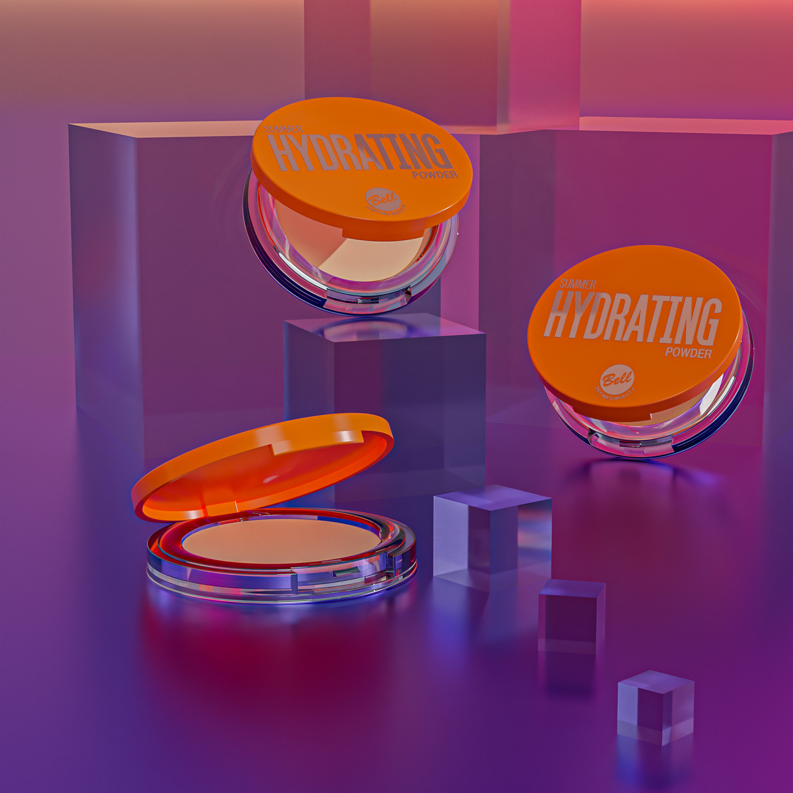 SUMMER Hydrating Powder 2 02 | TWARZ \ PUDRY \ BELL PROMOCJA \ PROMOCJA ...