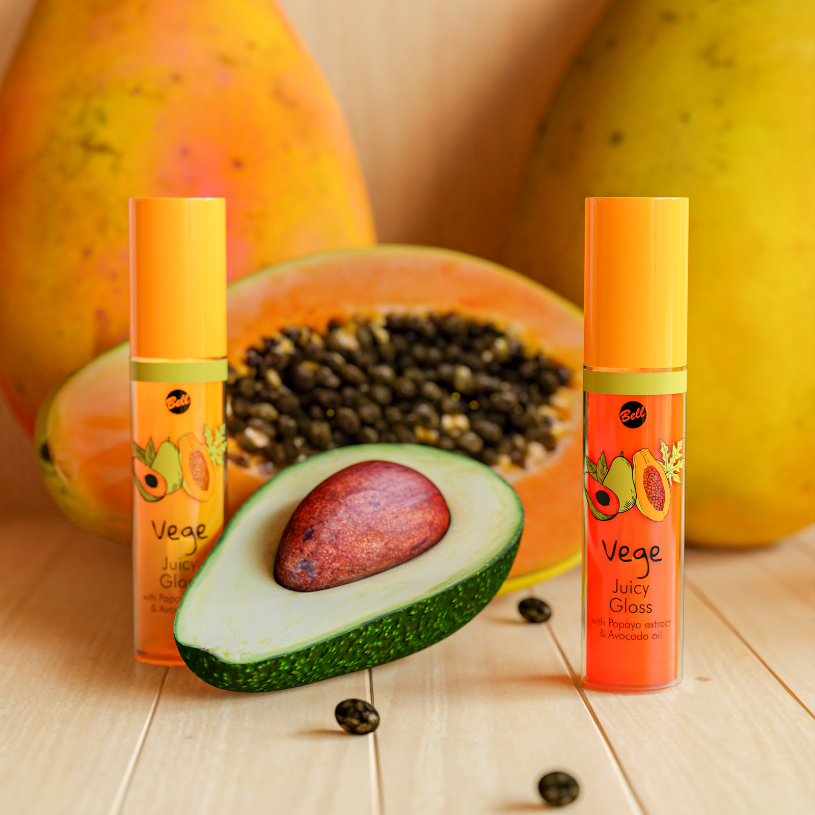 VEGE BAR Juicy Gloss 1 01 | USTA \ BŁYSZCZYKI \ BELL KOSMETYKI WEGAŃSKIE PROMOCJA \ PROMOCJA ...